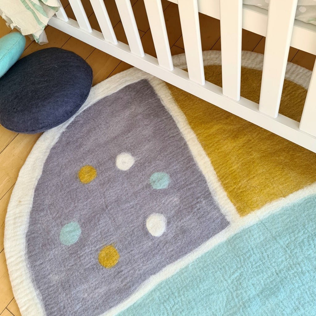 Felt Rugs | Designer Floor Coverings in Natural Fibres by Tik Tak ...