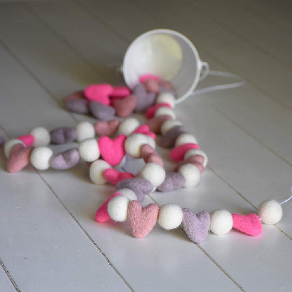 Felt Garland | Colourful Word Garlands to Complete Your Theme by Tik ...